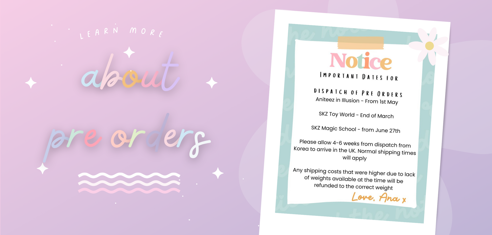 KPop Idol - UK KPOP Shop I Worldwide Shipping Available