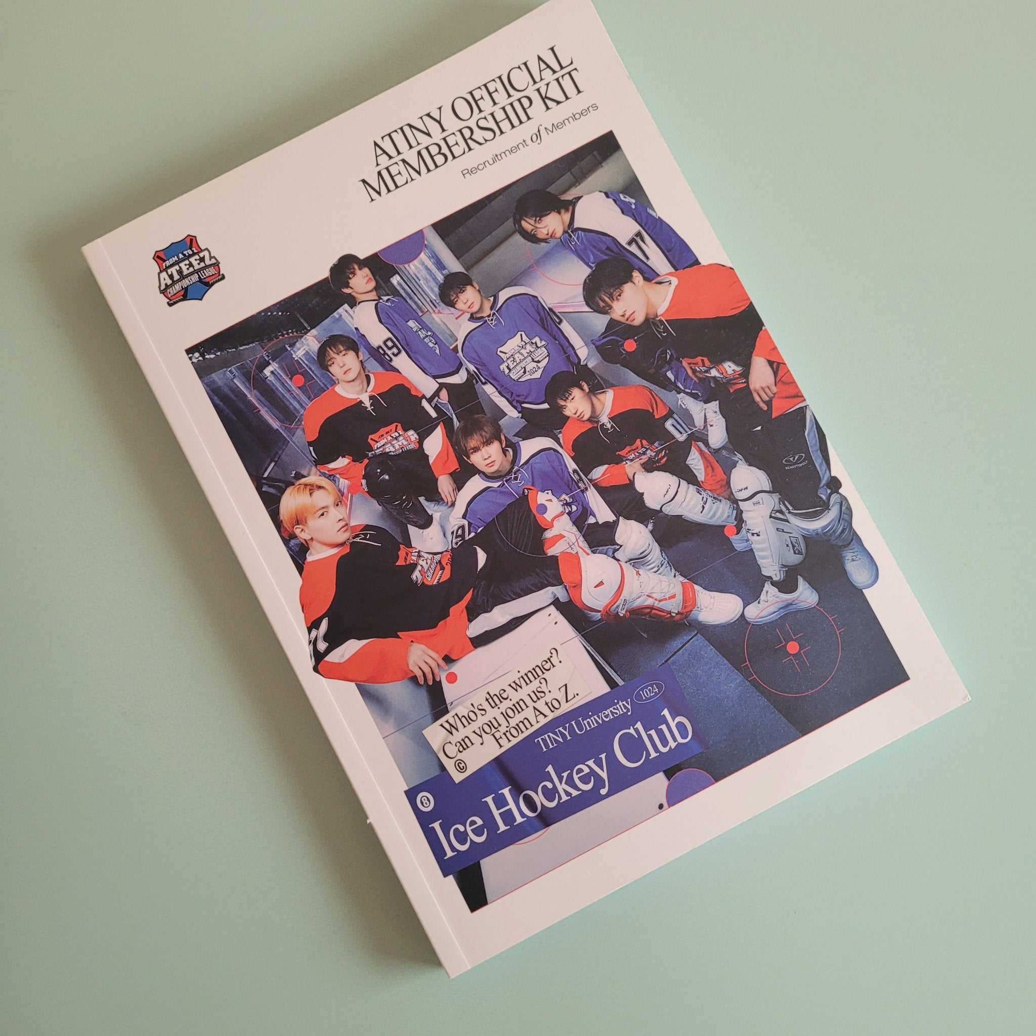 Ateez ATINY Fan Club Photobook - From A to Z Championship League – KPop ...