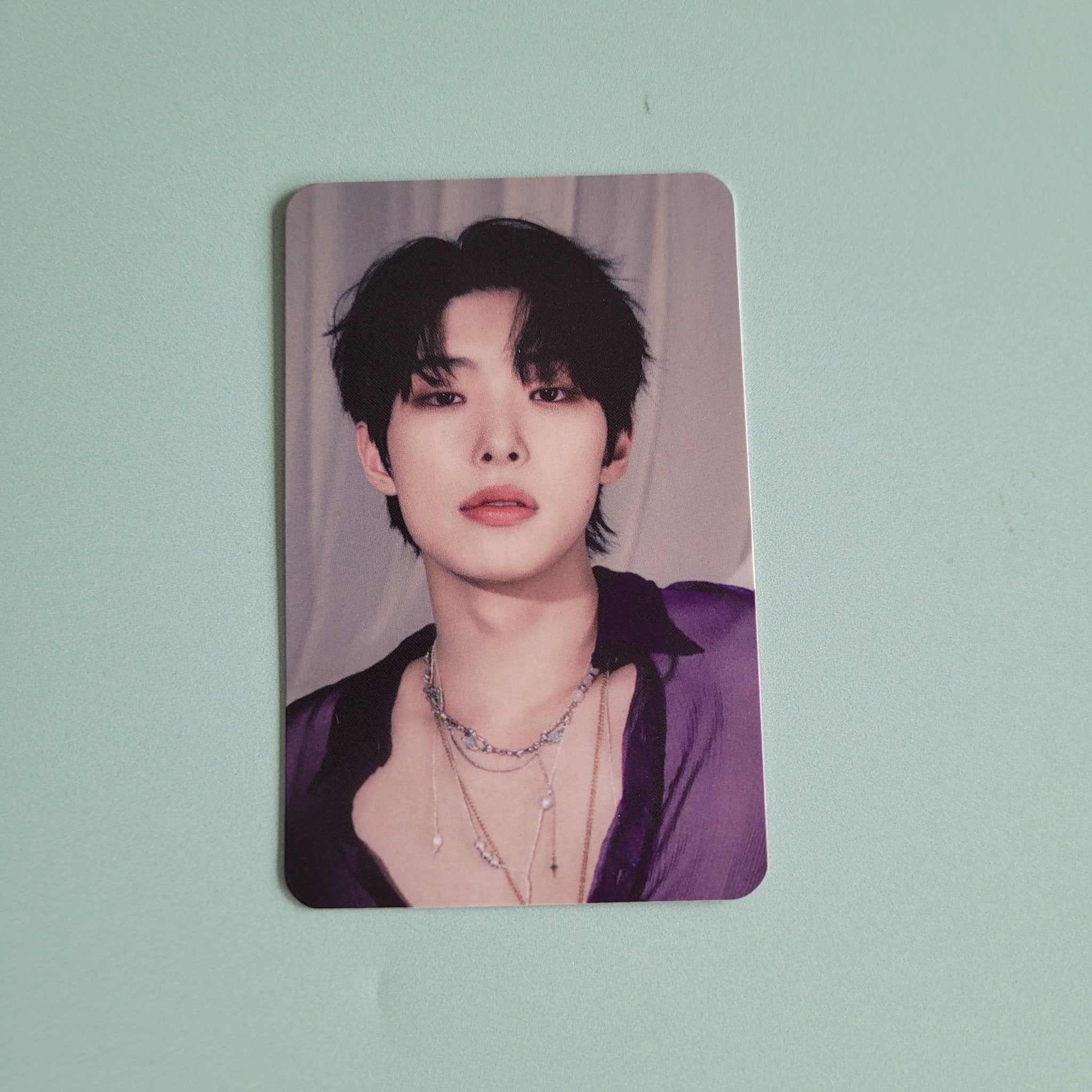 Ateez Golden Hour Pt.1 Poca Album QR Photocard - Mingi - KPop Idol