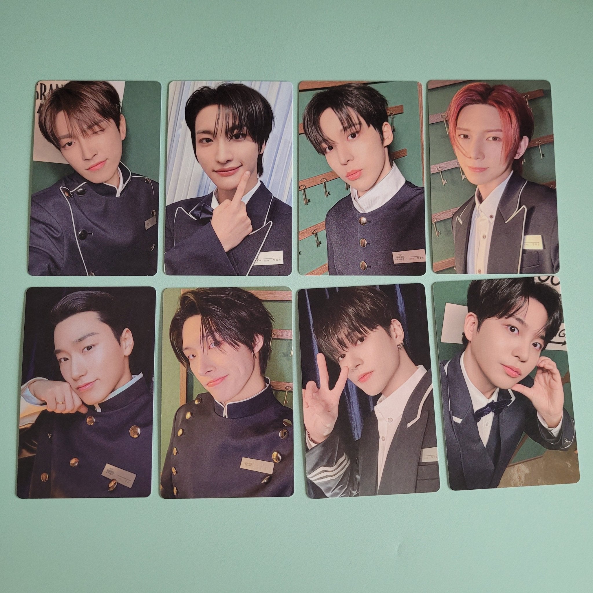 Ateez - The Grand Hotel ATINY Fan Kit: Photocard Set A (member choice ...