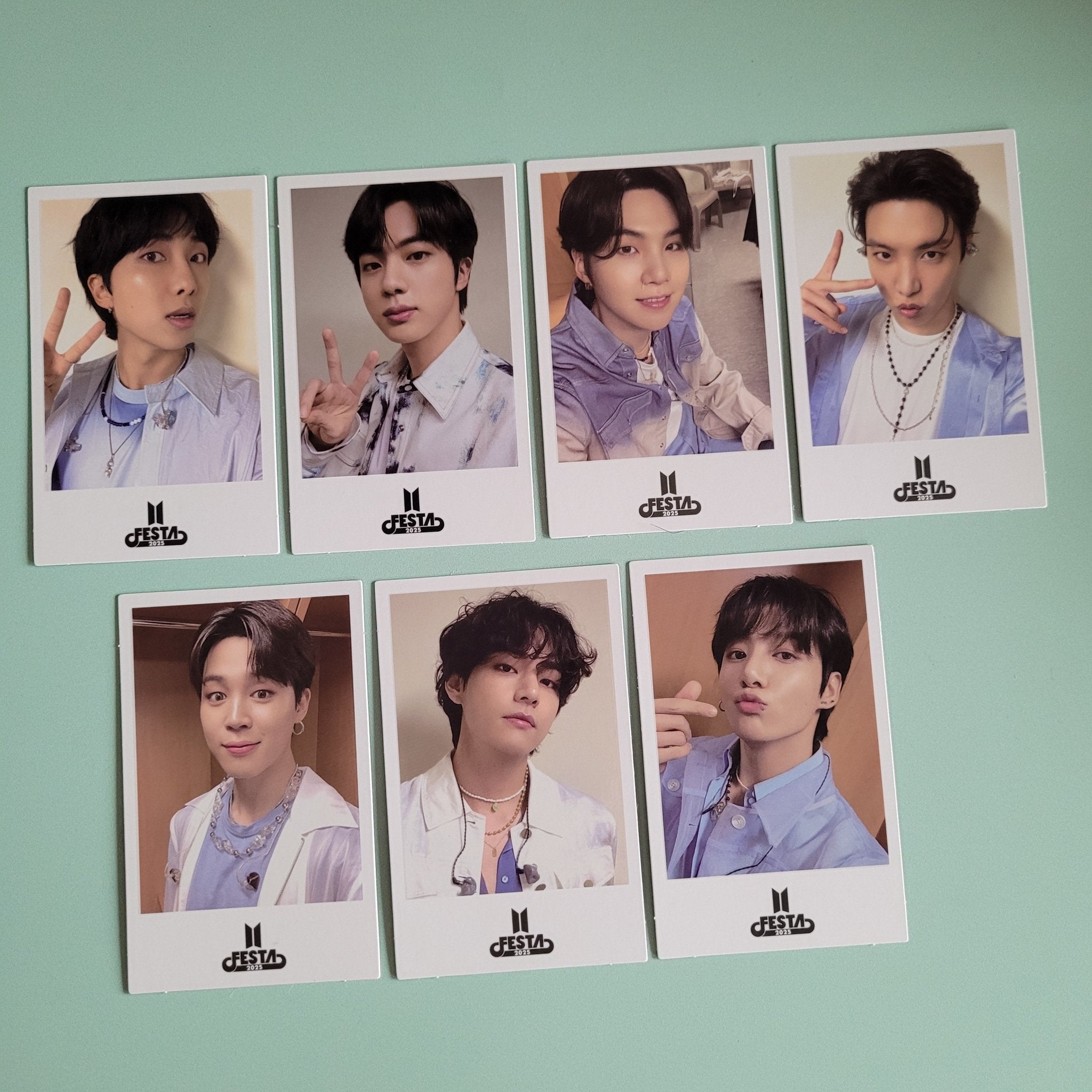 BTS - BTS Festa POB: Weverse Shop Poloaroid Photocard (member choice ...