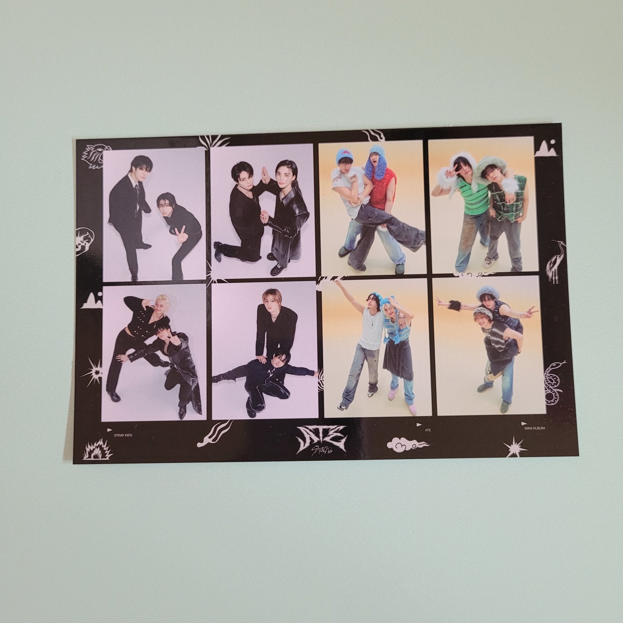 Stray Kids ATE Album 8-cut Photo Postcard – KPop Idol