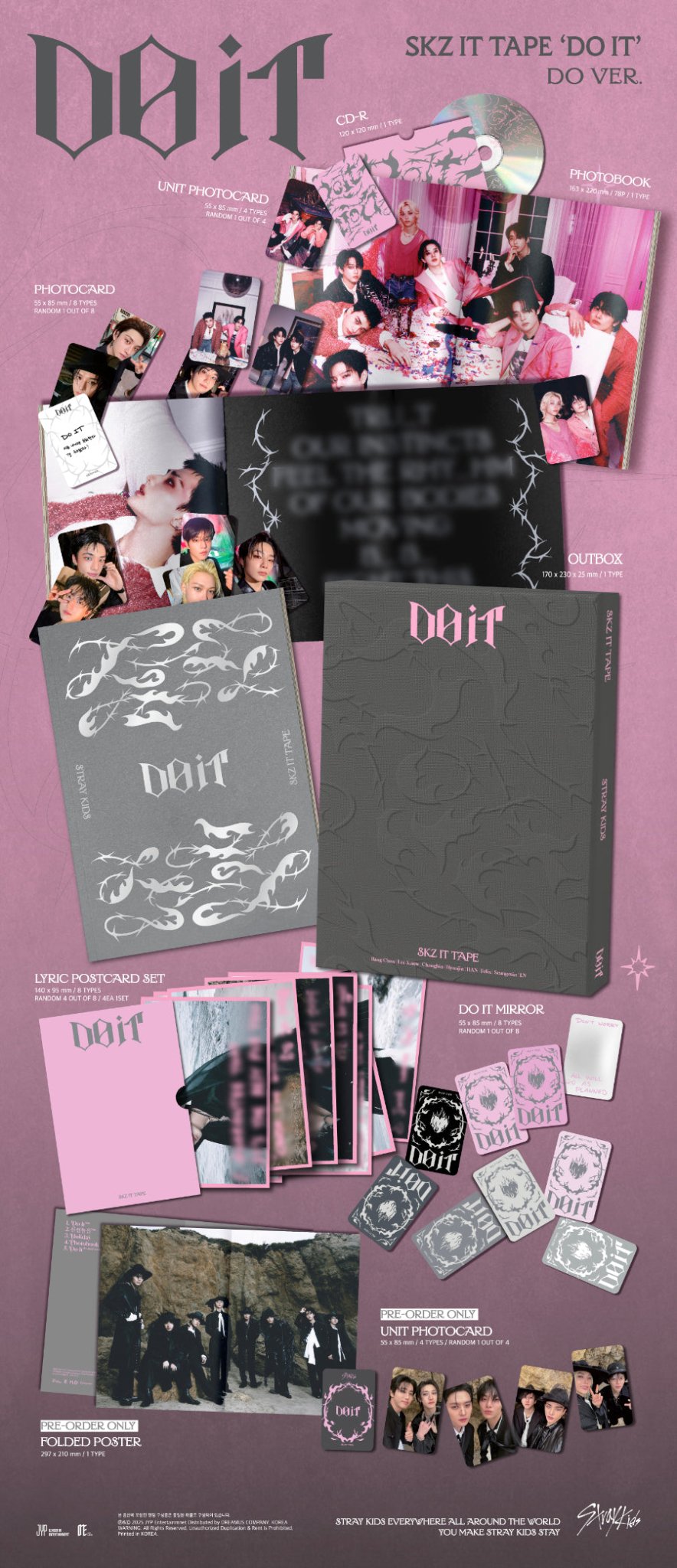 Stray Kids - Do It (Do Version) Limited - KPop Idol