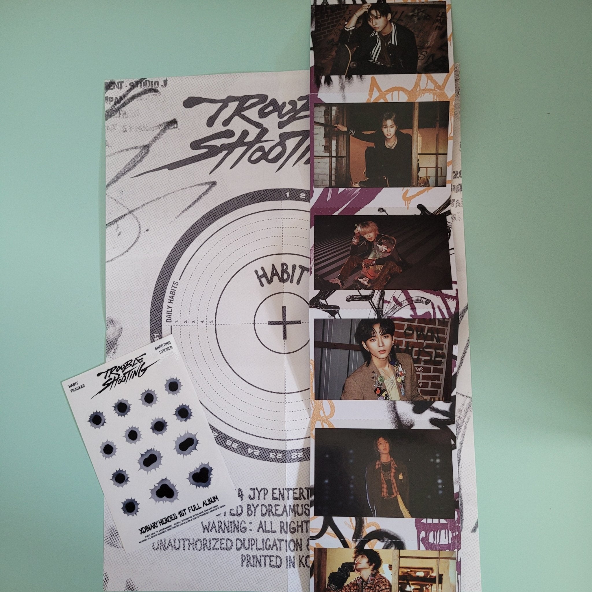 Xdinary Heroes Trouble Shooting JYP Shop POB Habit Tracker and ...